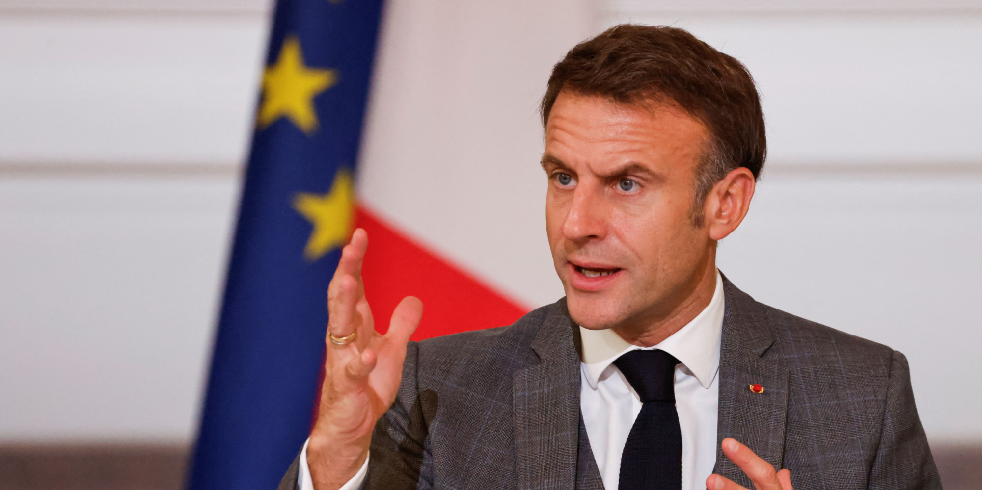 Israël-Hamas : Emmanuel Macron appelle à «œuvrer à un cessez-le-feu» à Gaza