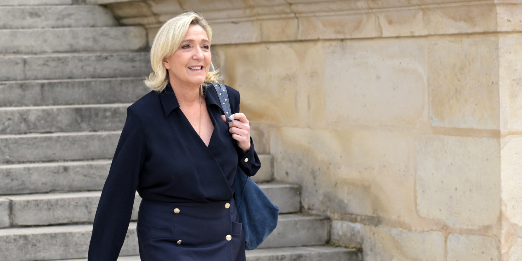 Marine Le Pen réélue présidente du groupe RN à l'Assemblée nationale