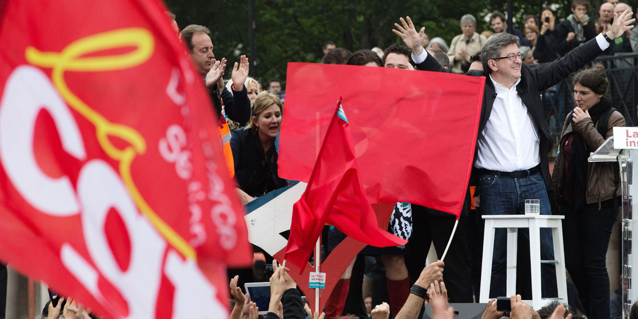 Mélenchon "appelle à une campagne pour conquérir le pouvoir" en 2017