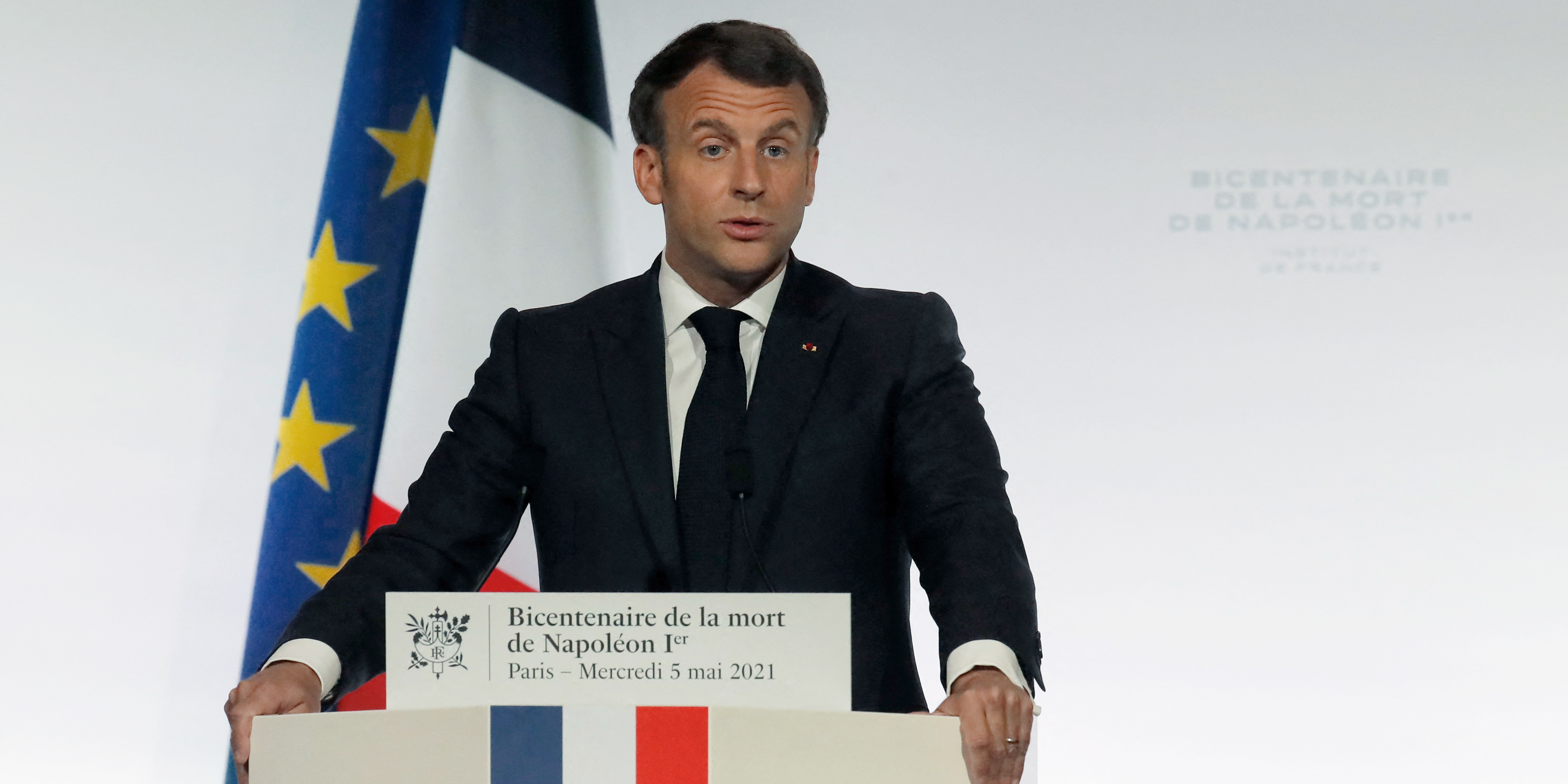 "Napoléon Bonaparte est une part de nous", souligne Macron