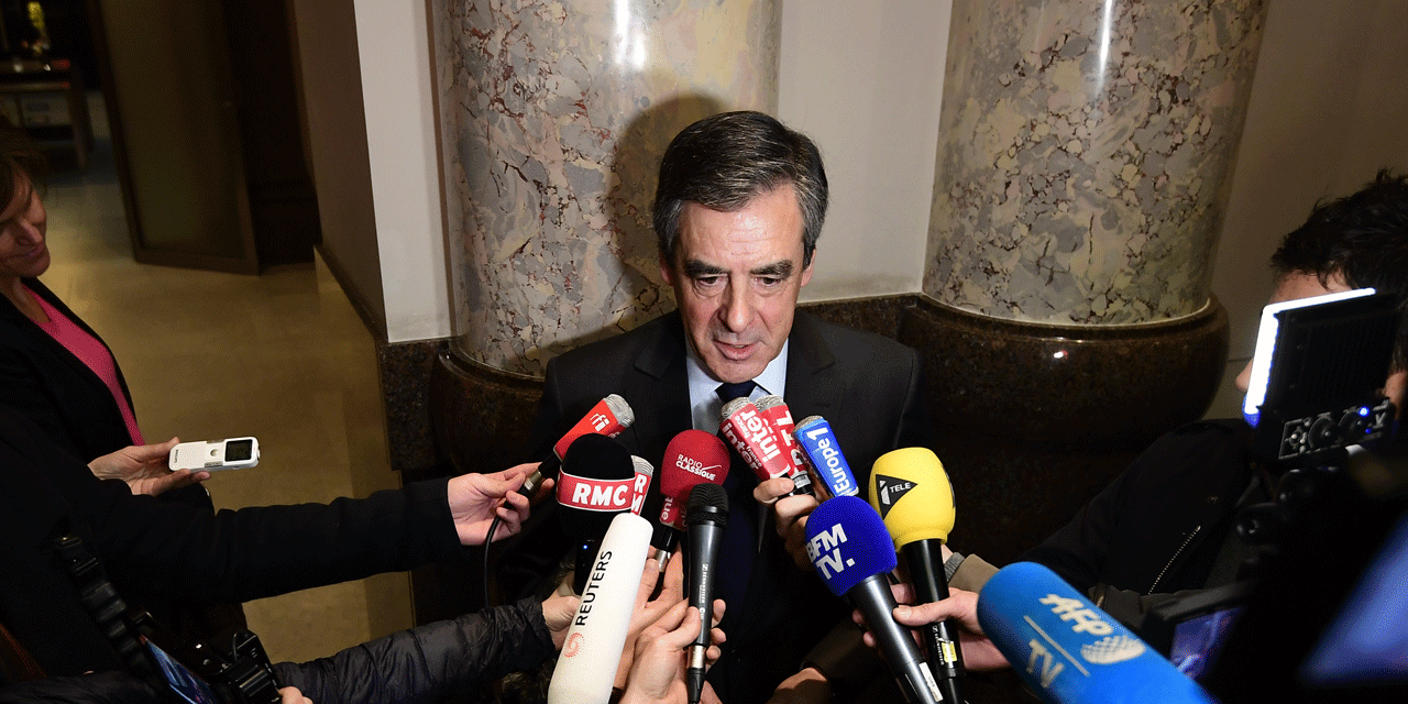 Fillon : "Les trois candidats de gauche vont s'étriper"