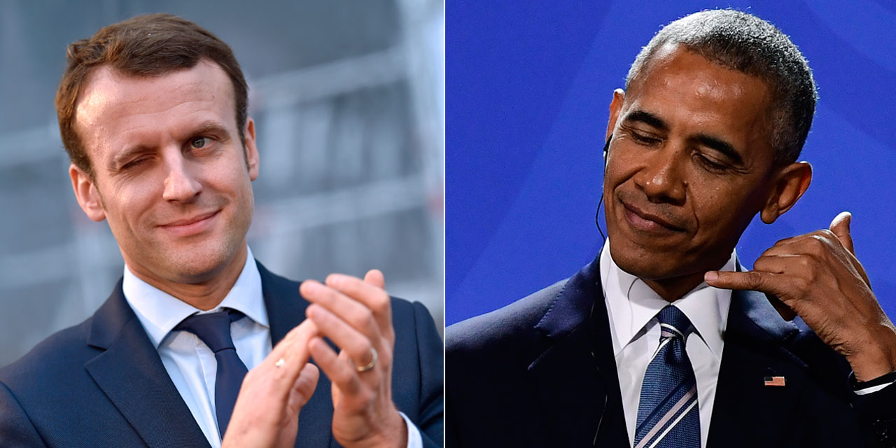 Présidentielle : les coulisses du soutien d'Obama à Macron