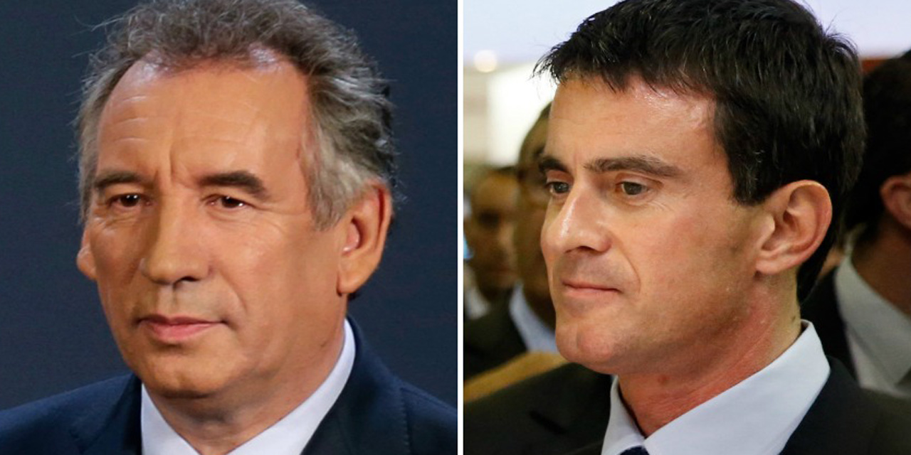 Valls et Bayrou vont s'afficher ensemble jeudi