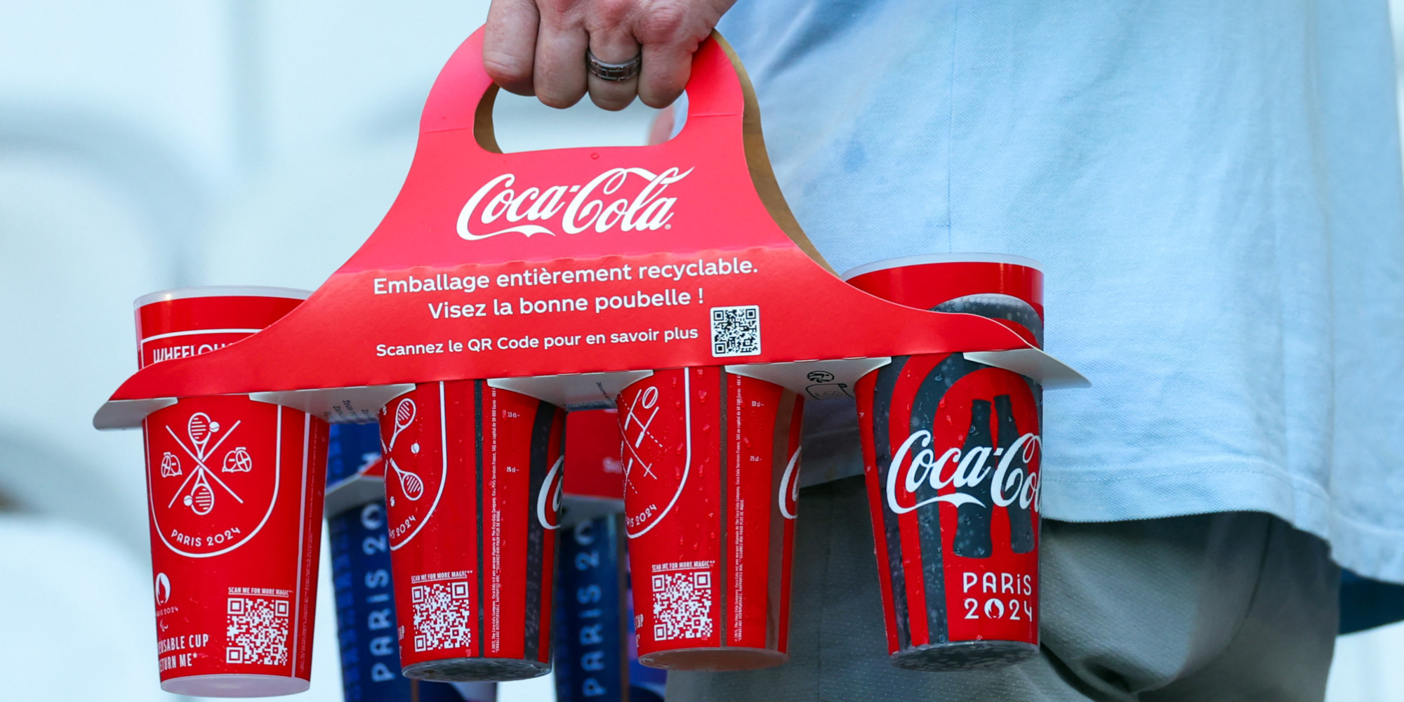 JO Paris 2024 : le sponsor Coca-Cola critiqué pour «sportwashing»