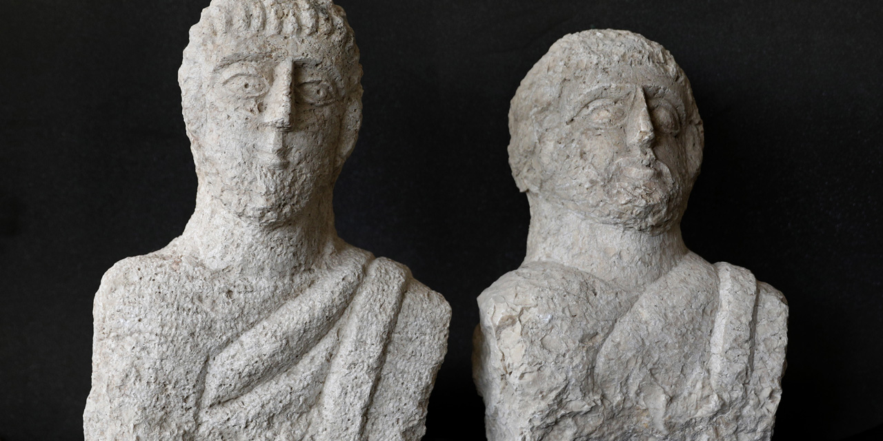 Israël : des bustes de l'époque romaine découverts par une promeneuse