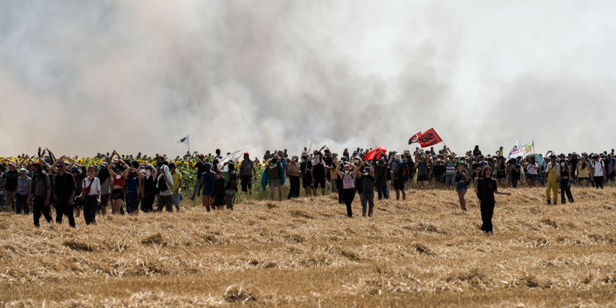 Bassines : la manifestation interdite avorte après une journée calme