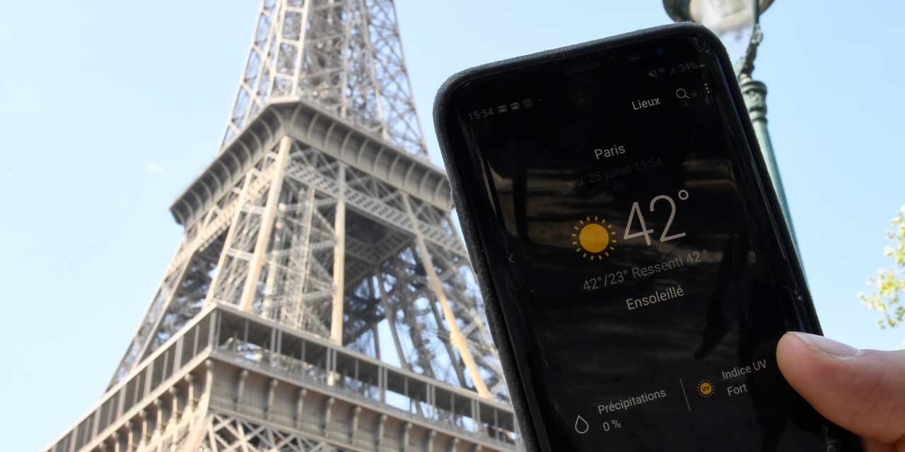 Canicule : 9 départements en alerte rouge, dont Paris, 53 en orange