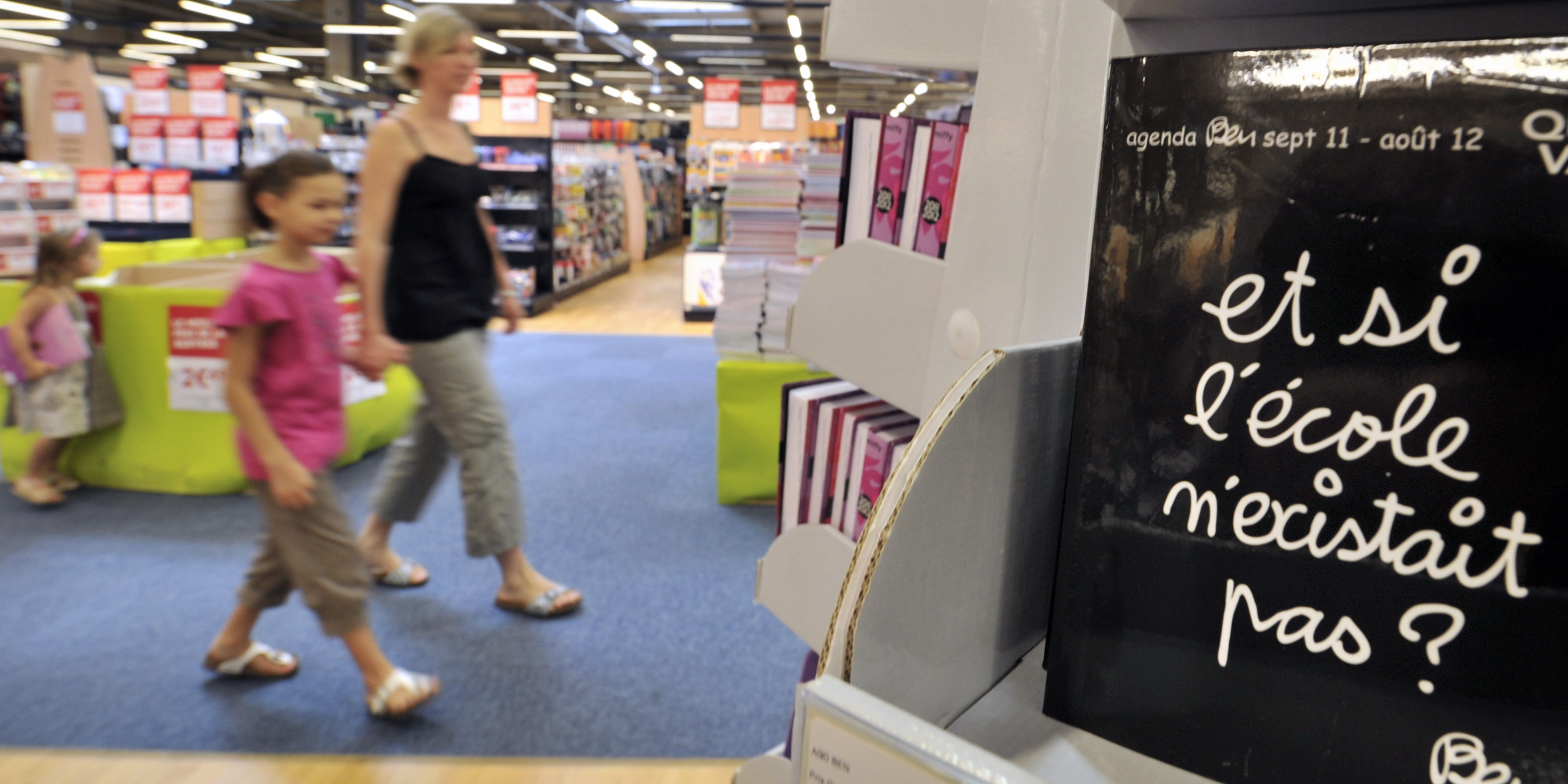 Dans les magasins, le rush des fournitures scolaires avant la rentrée