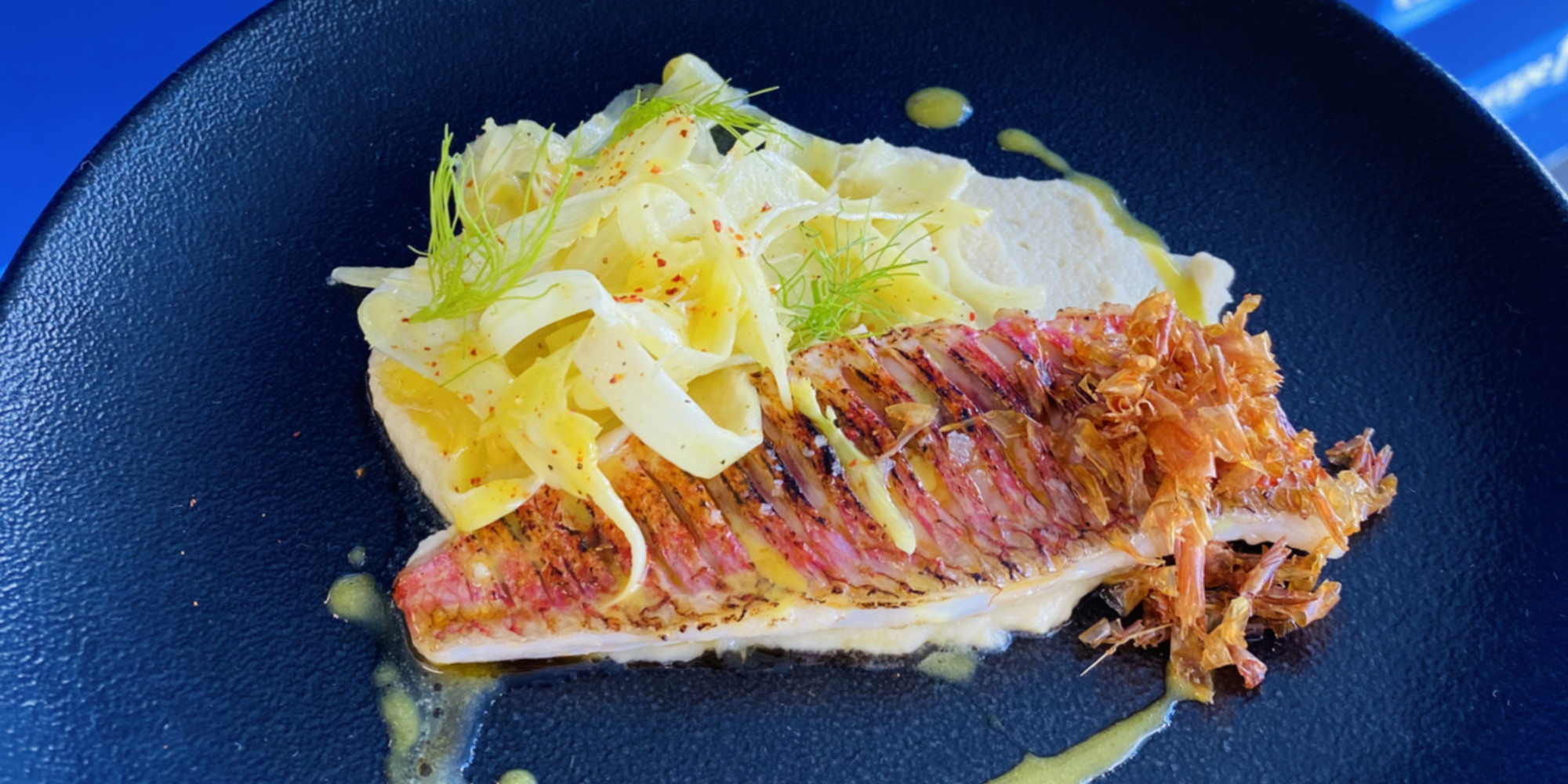 Filet de rouget de Méditerranée au fenouil de Mélanie Serre