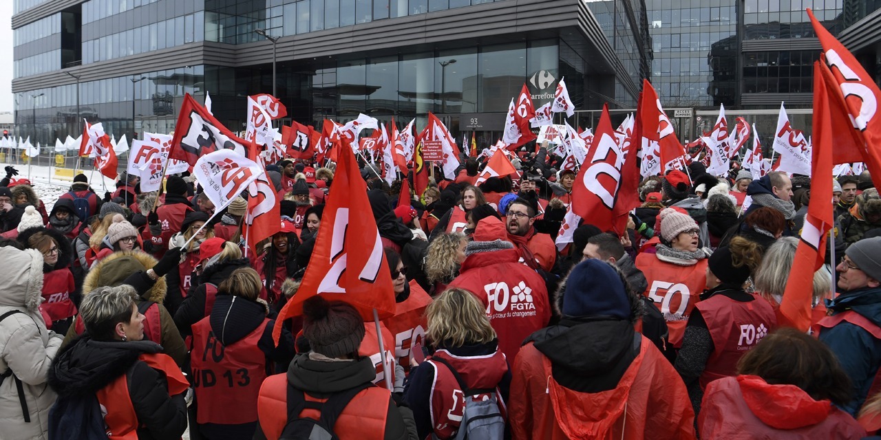La CGT, FO, Solidaires et FSU appellent à une journée de grève ...