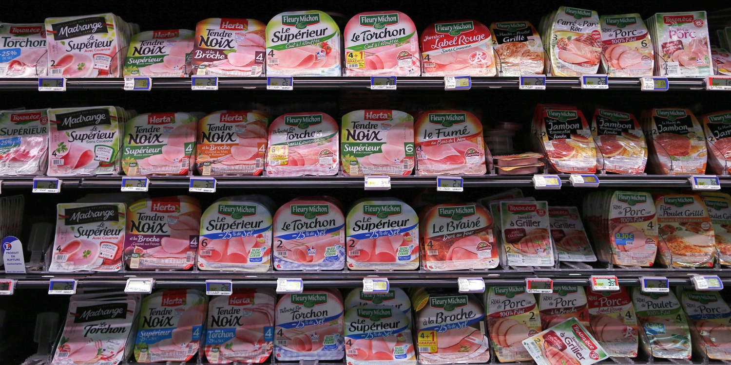 Les nitrites présents dans le jambon sont bien responsables de cancers