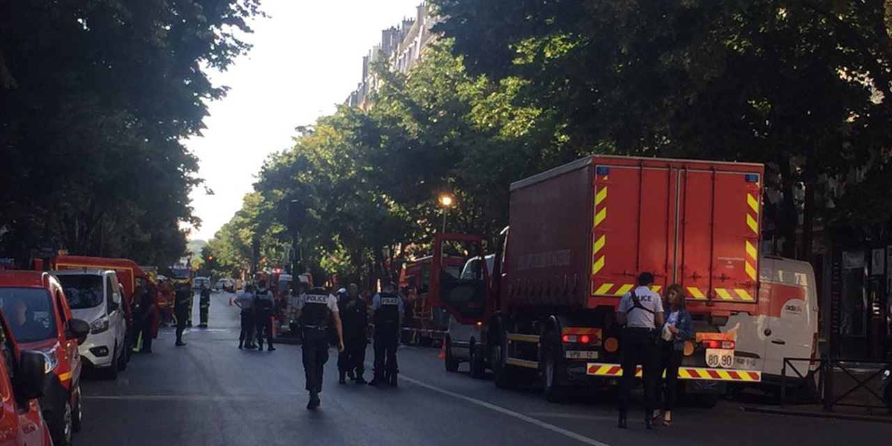 Paris : un important incendie fait trois morts et un blessé grave Paris : un important incendie fait trois morts et un blessé grave