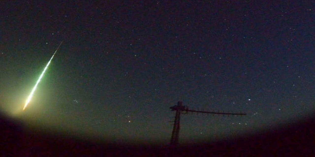 Passage remarqué d'un gros météore dans le sud de la France