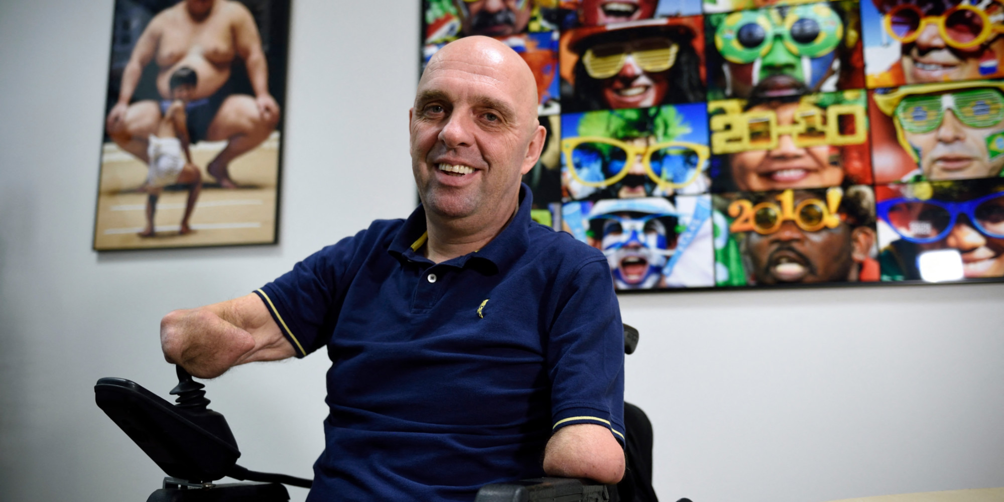 Philippe Croizon, bientôt sur orbite grâce à SpaceX