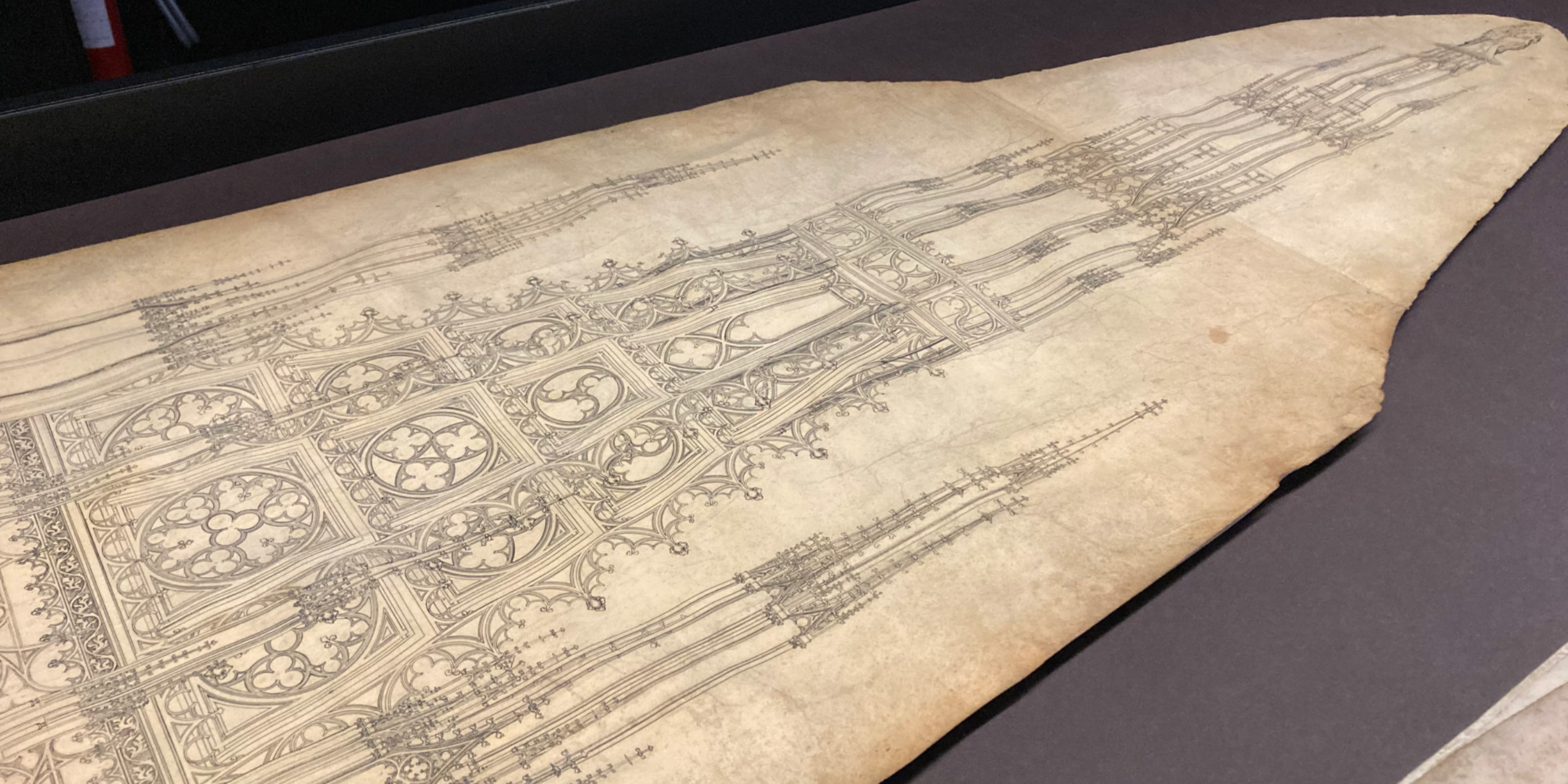 Strasbourg achète un inestimable plan du Moyen-Âge de sa cathédrale