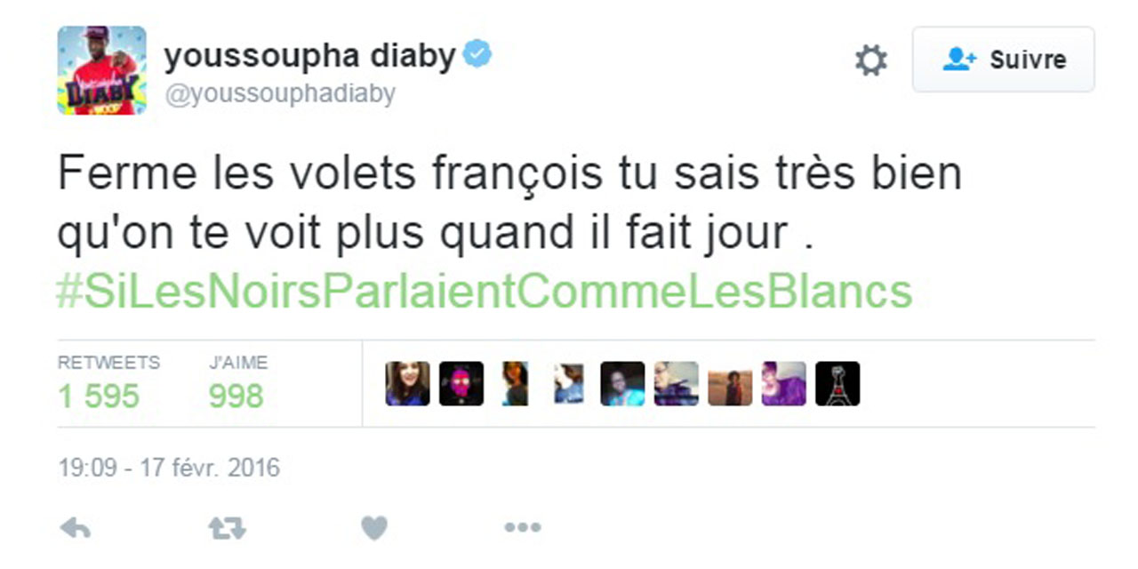 Sur Twitter, un hashtag dénonce le racisme ordinaire