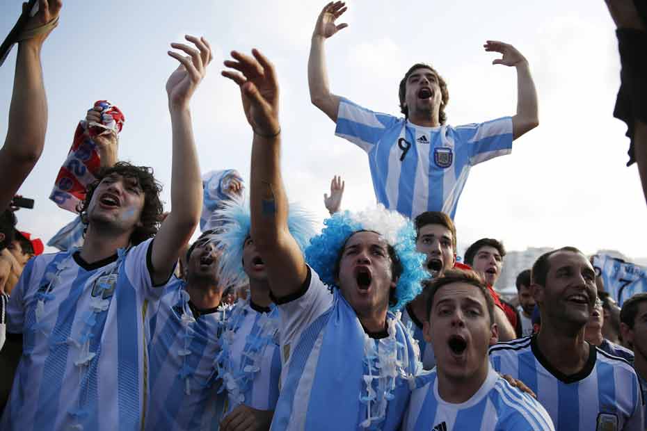 30.000 supporters argentins pour le quart 30.000 supporters argentins pour le quart