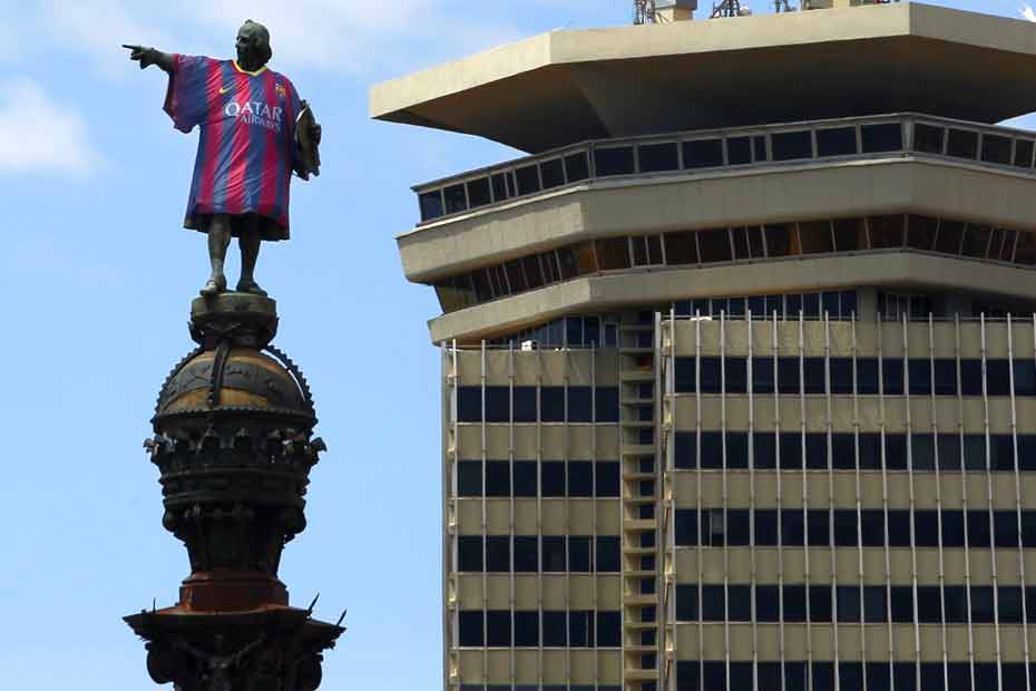 Barça, la statue qui dérange