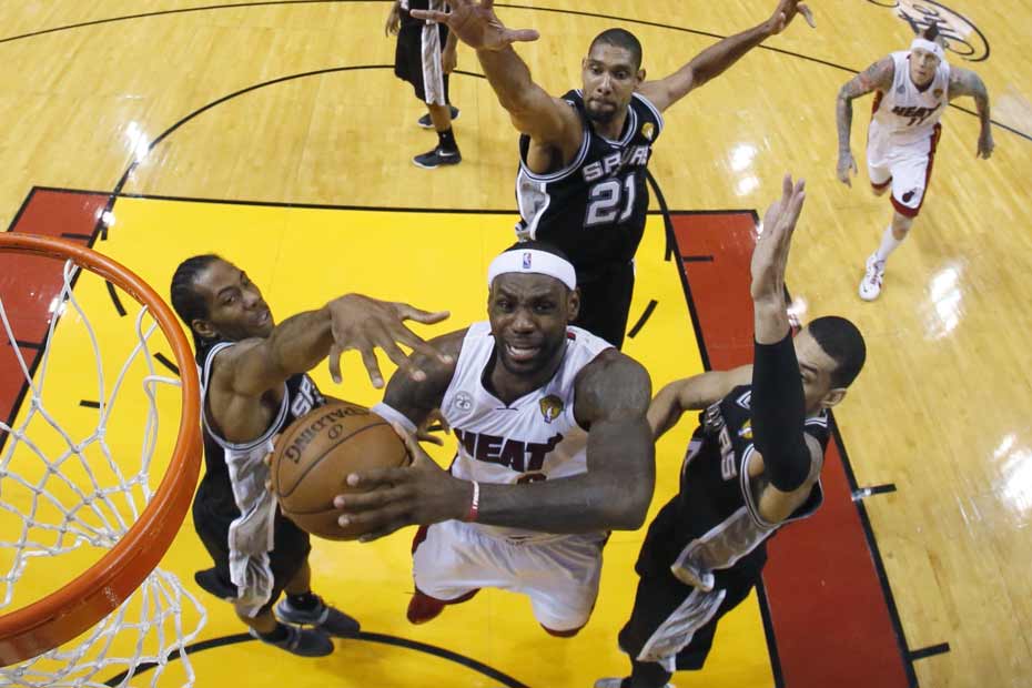Basket-NBA : Miami égalise face aux Spurs