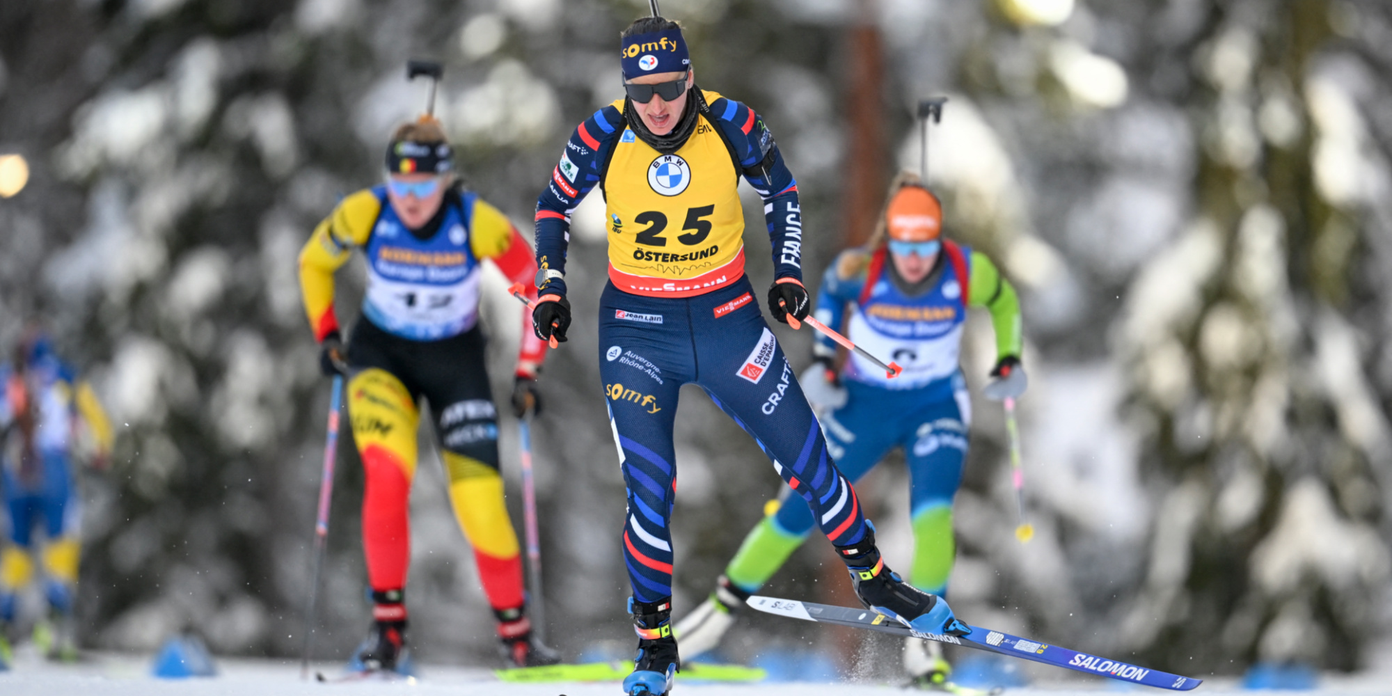 Biathlon : en conflit judiciaire, Julia Simon et Justine Braisaz ...
