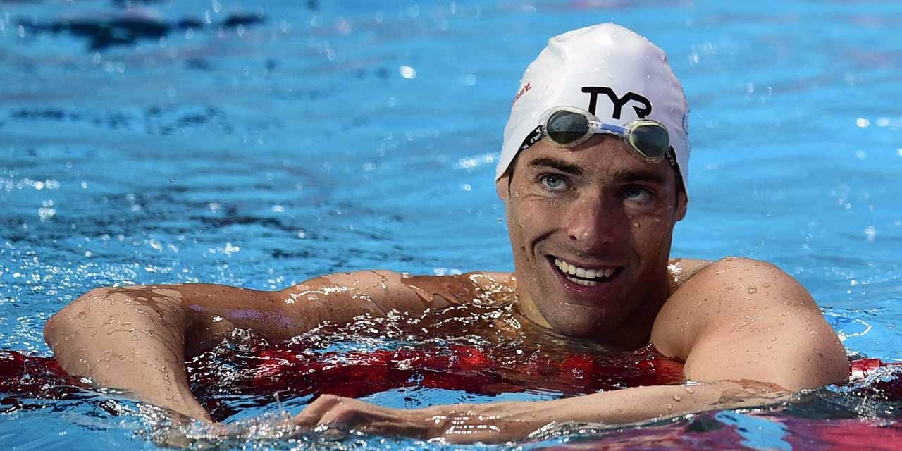 Camille Lacourt se qualifie pour Rio sur 100 m dos Camille Lacourt se qualifie pour Rio sur 100 m dos