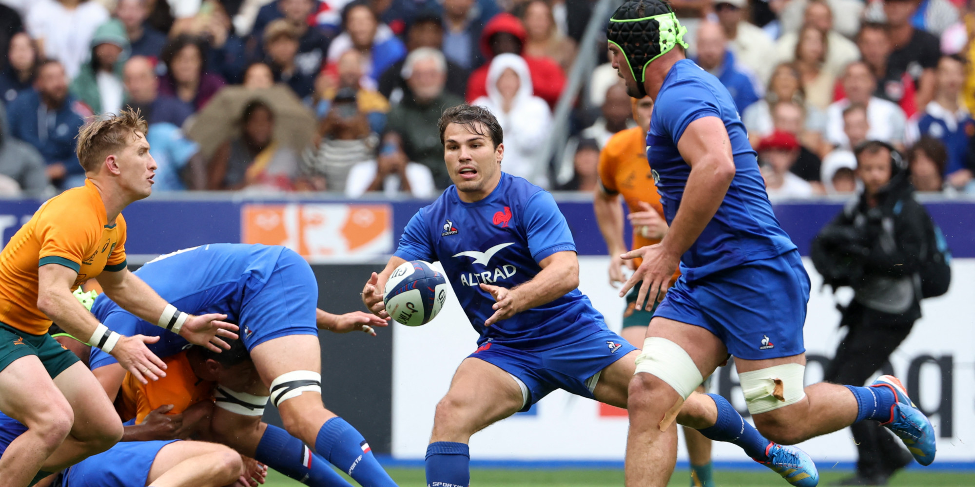 Coupe du monde de rugby : après leur victoire contre l'Australie, les Bleus se tournent vers le ...