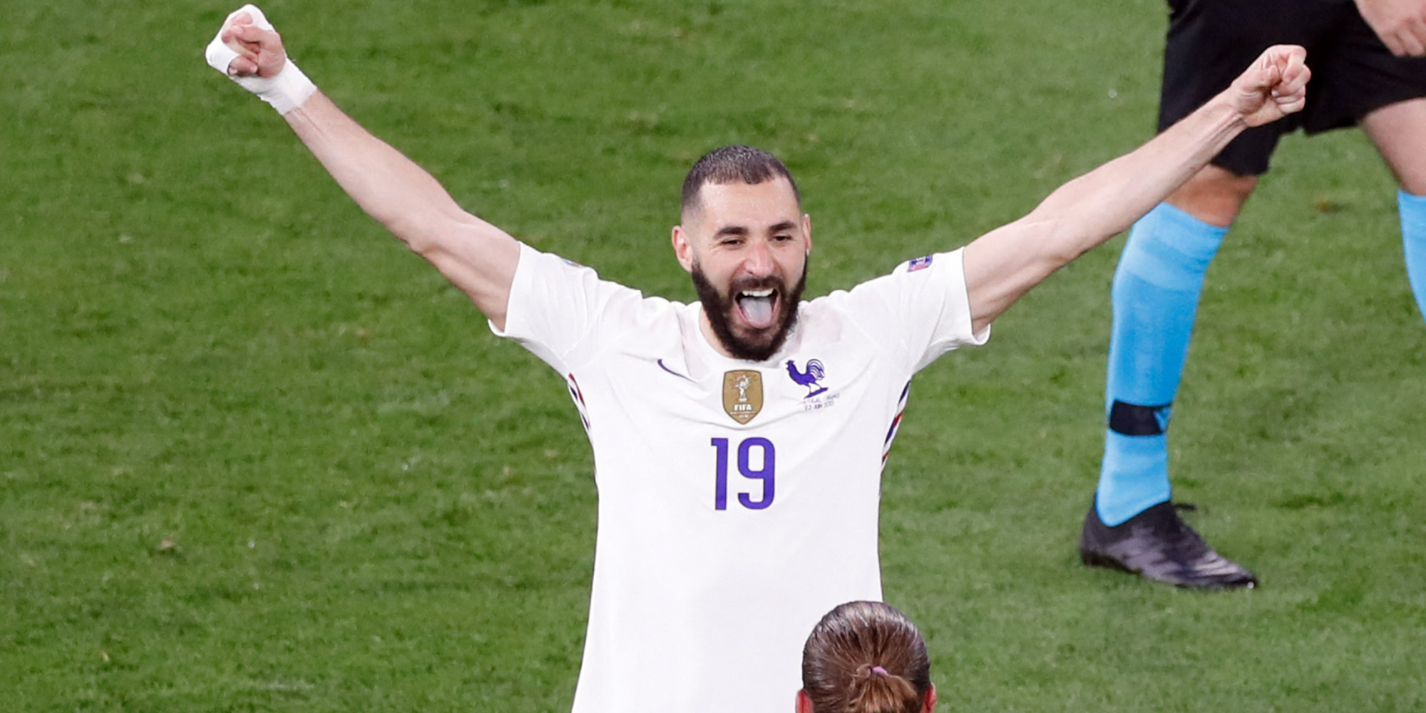 VIDÉO - Euro : le doublé de Karim Benzema contre le Portugal