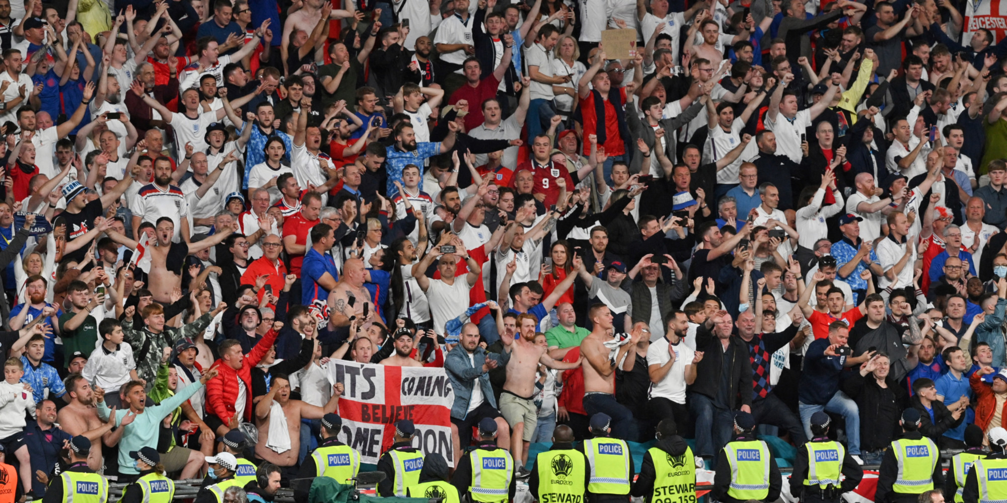 Euro : les supporters anglais dans le viseur de l'UEFA après Angleterre ...