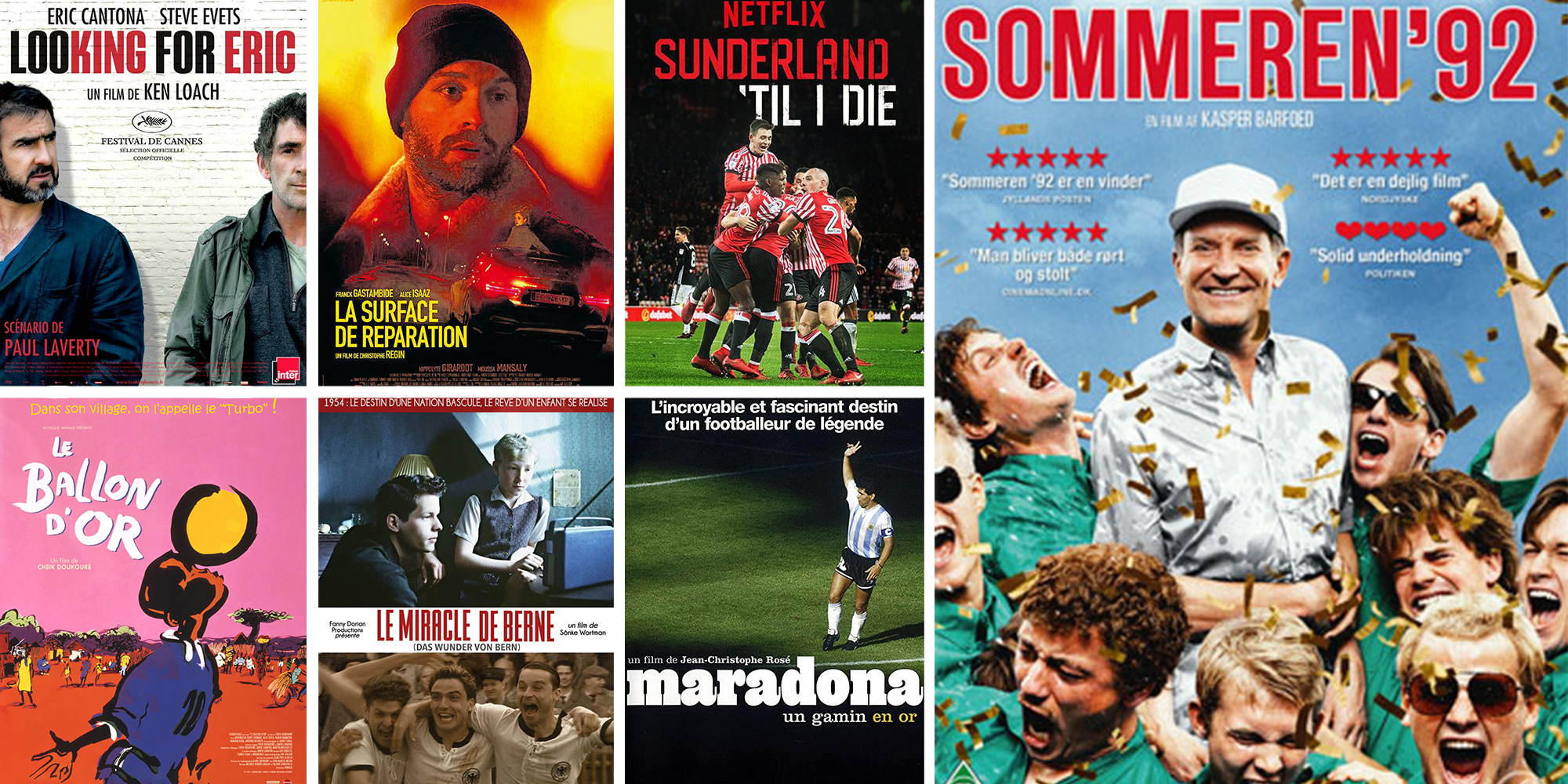 Sept films et séries sur le foot à voir ou revoir