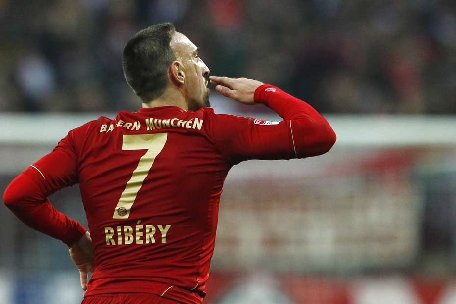 Franck Ribéry marque face à Hanovre (vidéo)