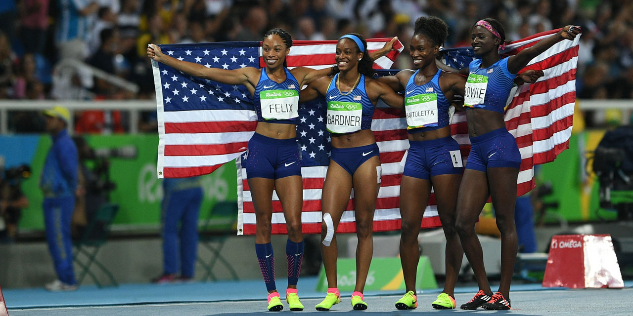JO de Rio 2016-Athlétisme : les Américaines conservent leur titre sur ...