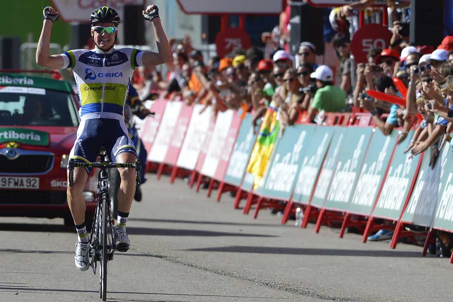 Le cycliste qui croyait avoir gagné
