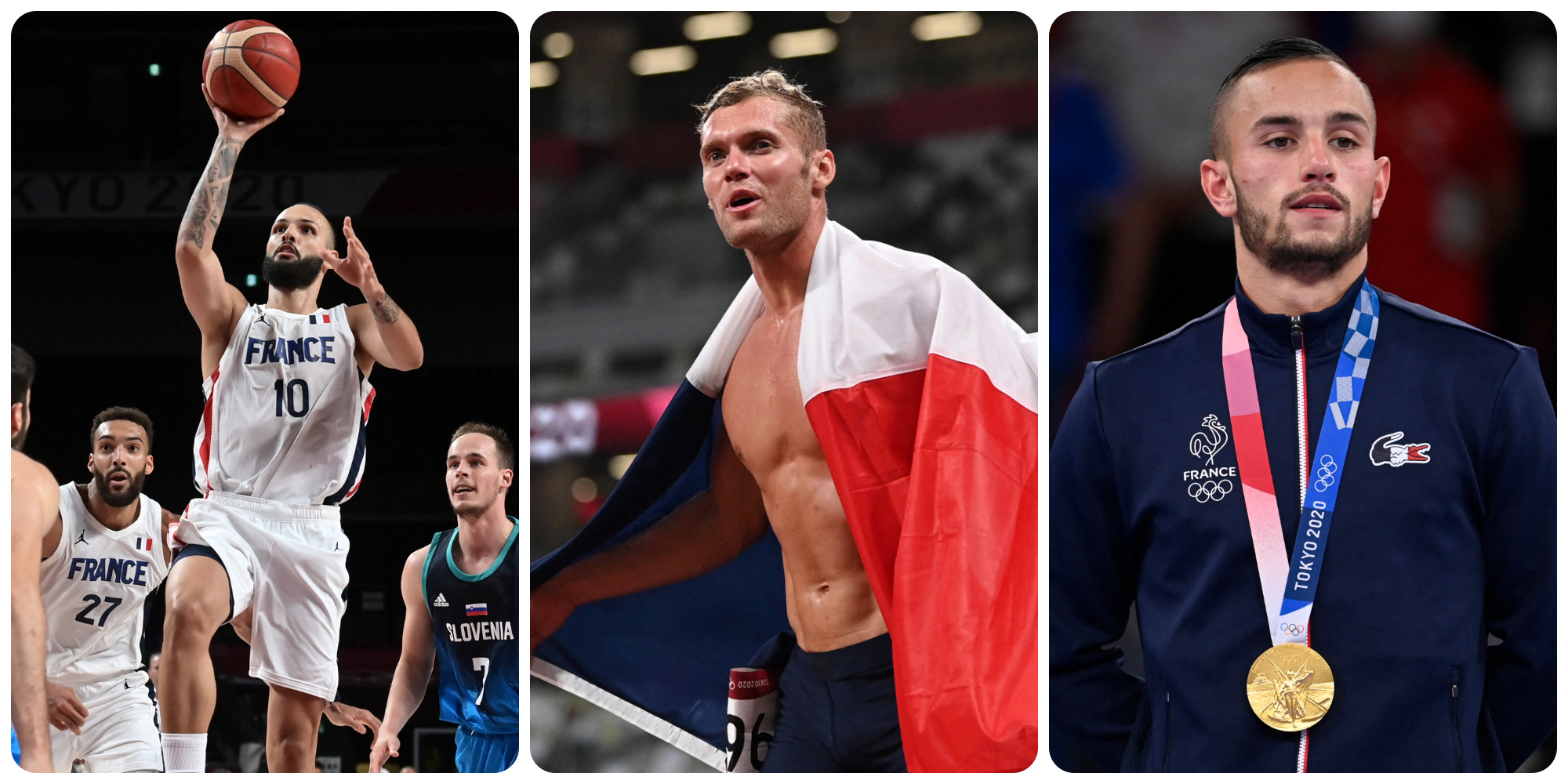 Le triplé des sports collectifs, Kevin Mayer en argent et l'or de ...