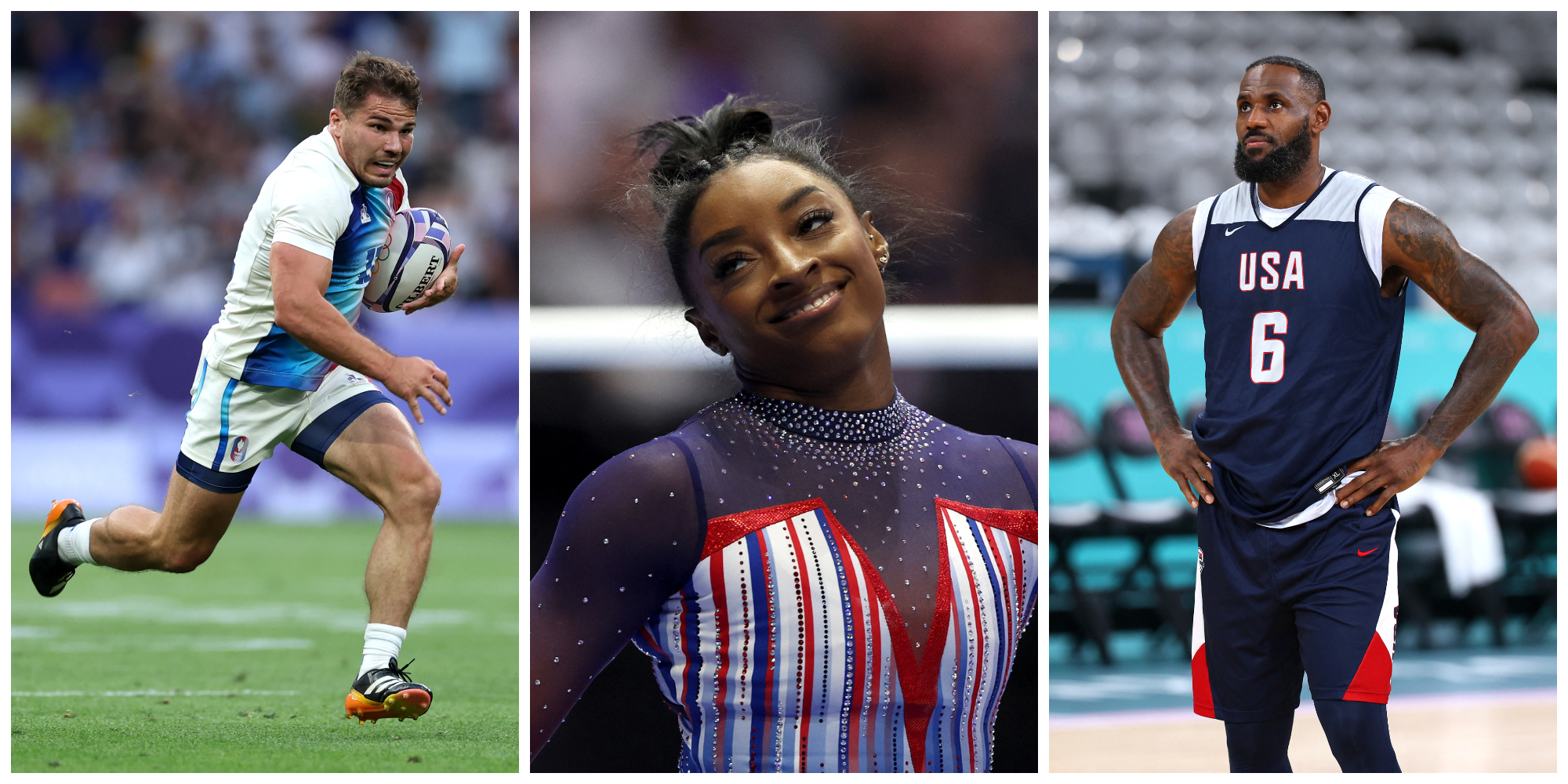 Antoine Dupont, Simone Biles, LeBron James... Les stars à suivre ...