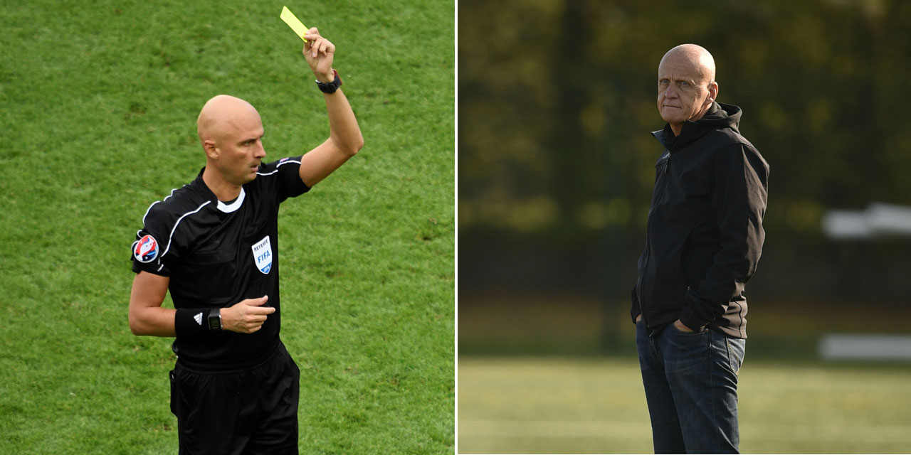 L’étrange ressemblance de l’arbitre de Roumanie-Suisse avec Pierluigi ...