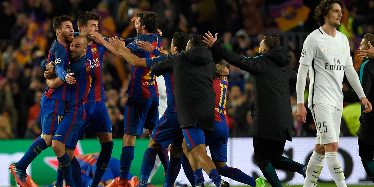 L'exploit du Barça contre le PSG en vidéos