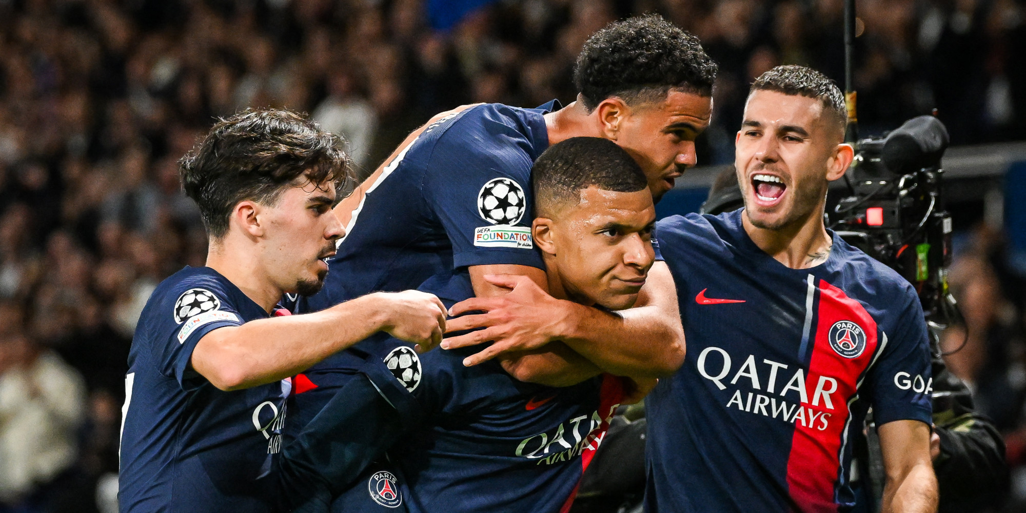Ligue des champions : le PSG domine logiquement l'AC Milan et reprend ...