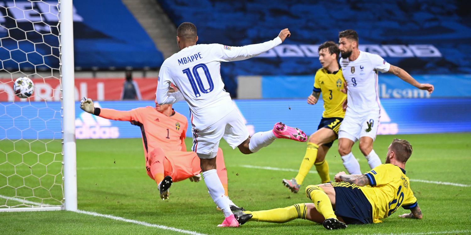 Ligue des nations : les Bleus battent la Suède 1-0 grâce à Mbappé