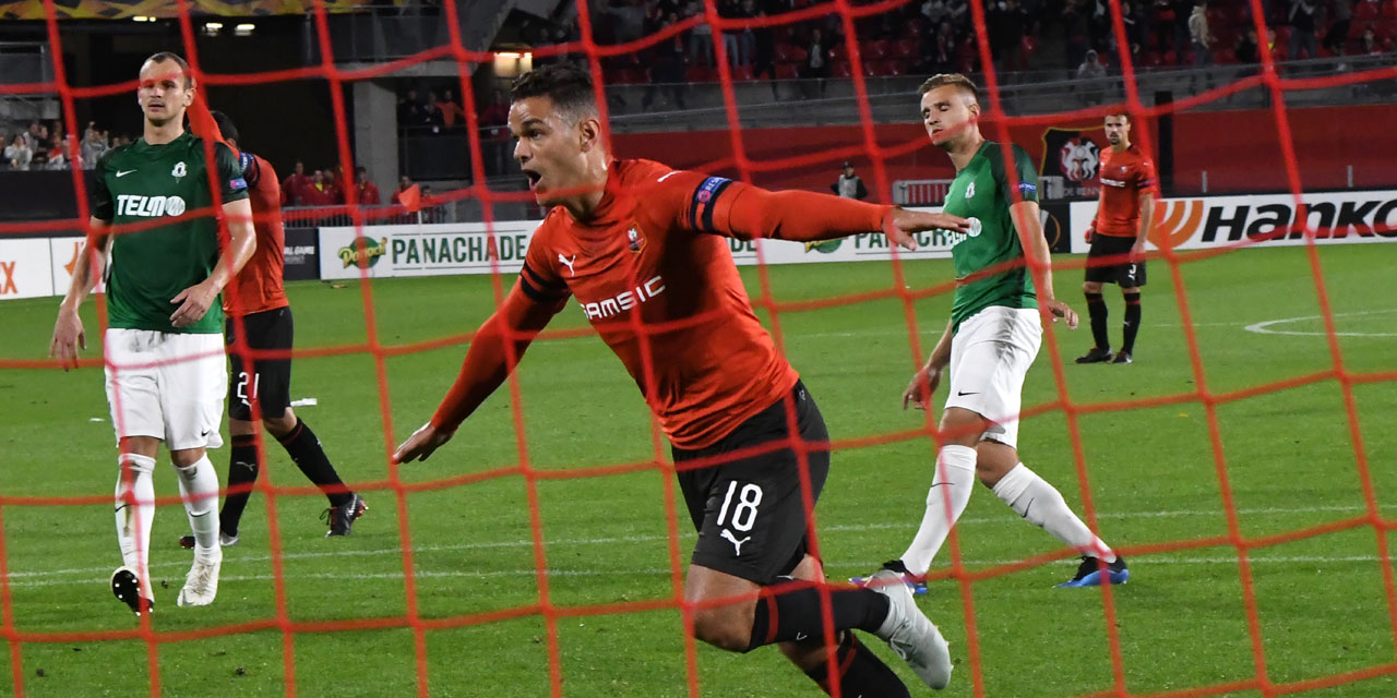 Ligue Europa : Ben Arfa fait son retour et sauve Rennes contre Jablonec
