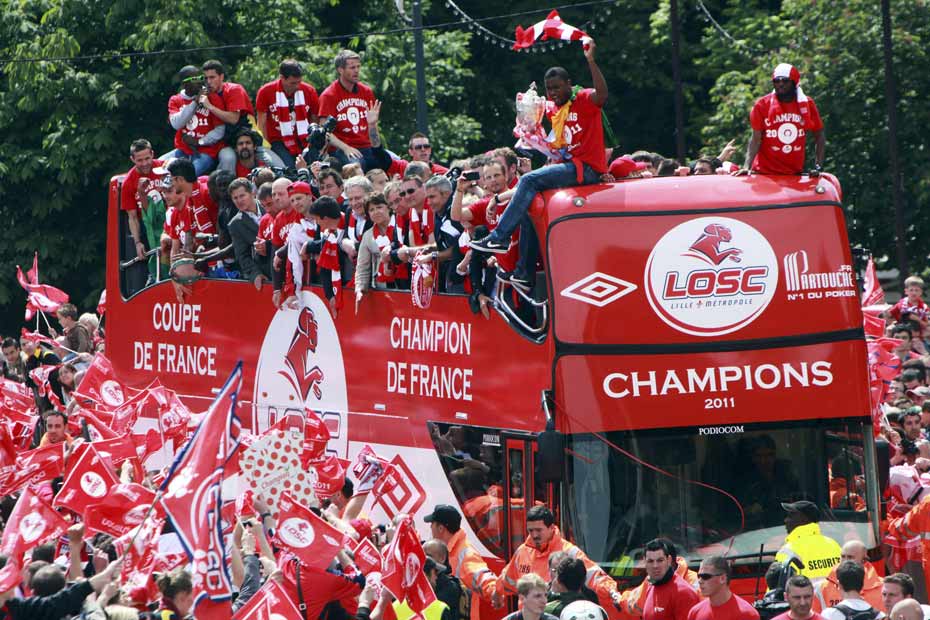 Lille fête son titre