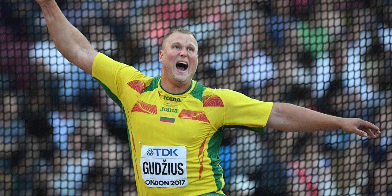 Mondiaux d'athlétisme : Andrius Gudzius gagne le lancer du disque