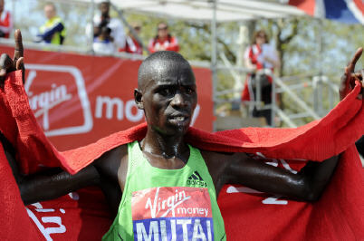 Mutai avec panache