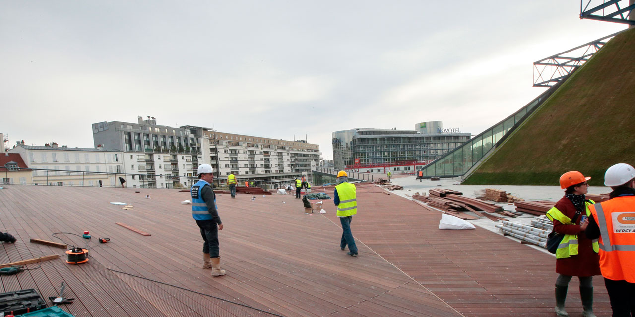Paris annonce la construction d'une nouvelle salle à Bercy