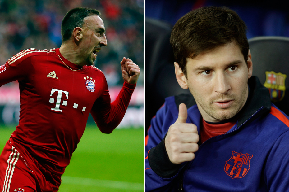 Ribéry, ces qualités que Messi n'a pas