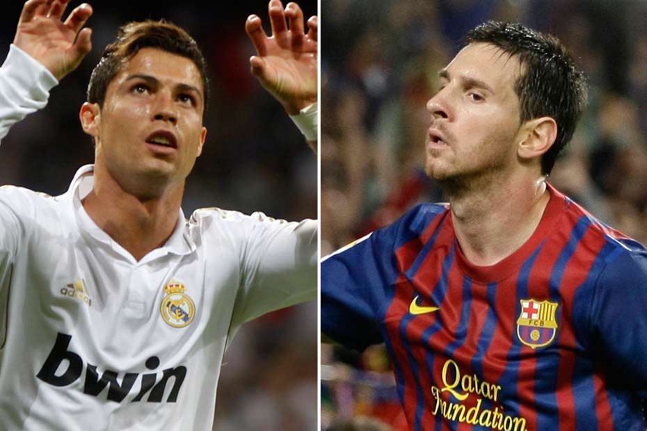 Ronaldo VS Messi, un match de playstation