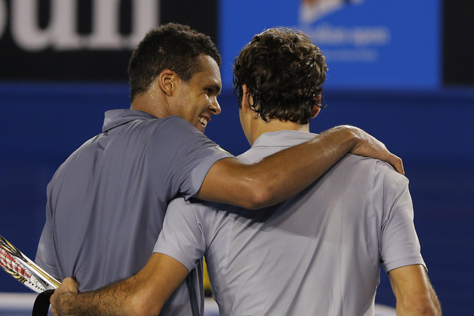 Tsonga a menacé Federer