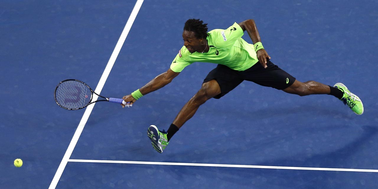 US Open : Monfils craque en cinq sets face à Federer