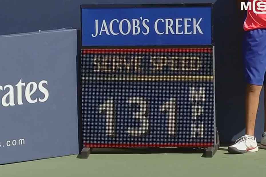 VIDÉO - Service record pour Lisicki