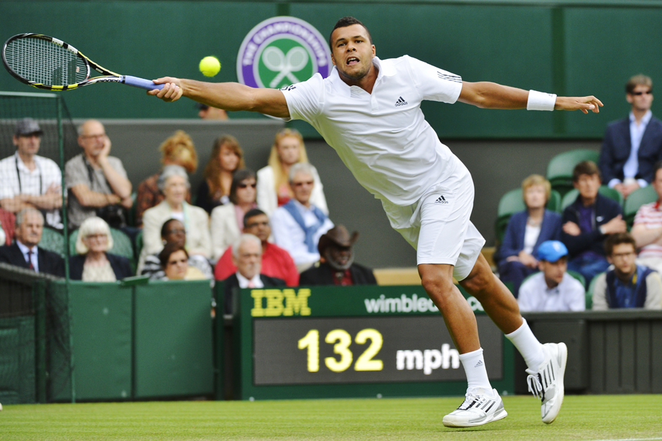 Wimbledon : Tsonga en huitièmes de finale