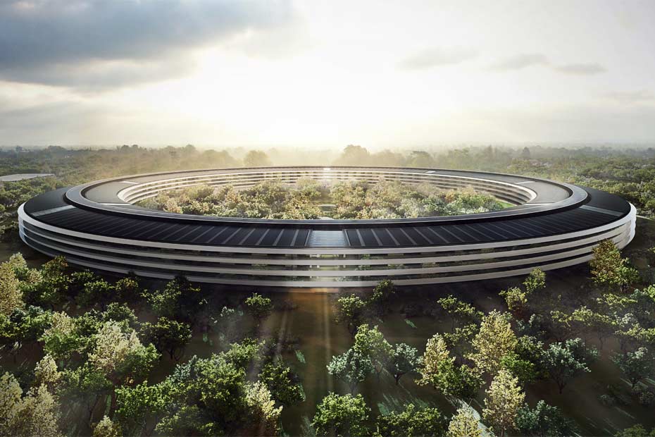 Apple : le nouveau siège futuriste pour 2016